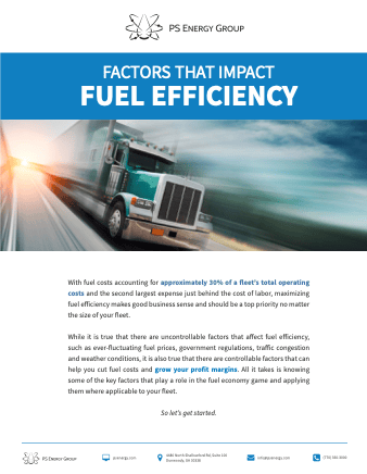 Factors That Impact Fuel Efficiency